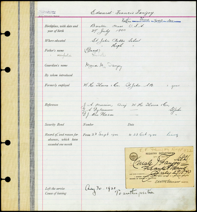 Understanding Human Resources ledger pages – BMO